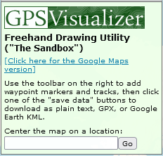 Routelijnen en routepunten in GPS Visualizer overzetten naar Maps.Me.